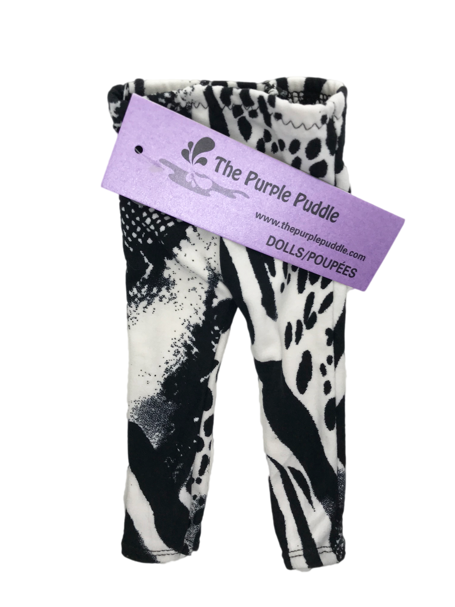 Python Stamp Doll Leggings – The Purple Puddle