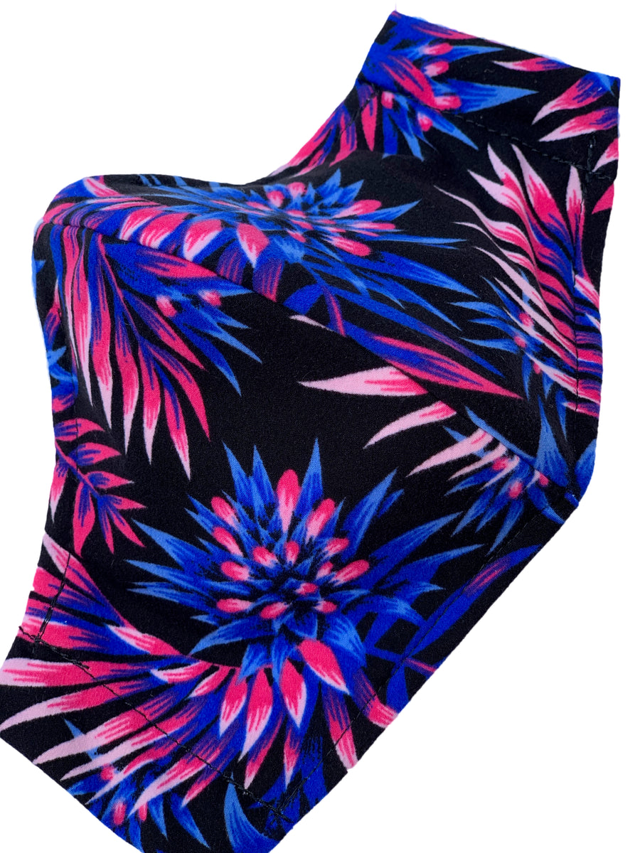 Purple and Pink Palm Face Mask – The Purple Puddle