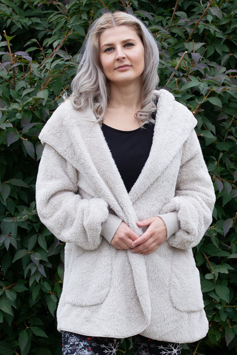 Ultra Soft Faux Fur Hooded Sweater (With Pockets) – The Purple Puddle